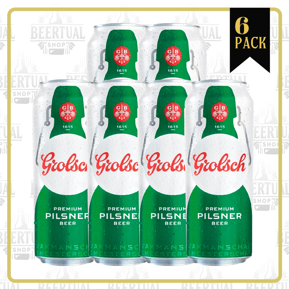 Grolsch Lata 500ml (6Pack) – BeertualShop
